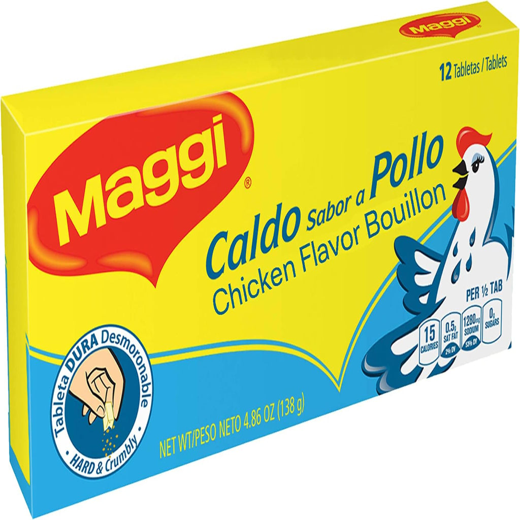 MAGGI CHICKEN FLAVOR TABLETS 4.86 OZ – Disfruta1063