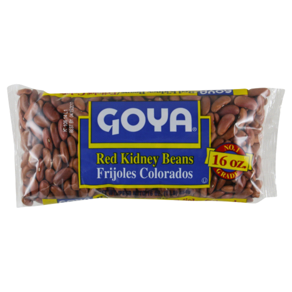 GOYA RED KIDNEY BEANS HABICHUELAS COLORADAS 16 OZ BAG – Disfruta1063