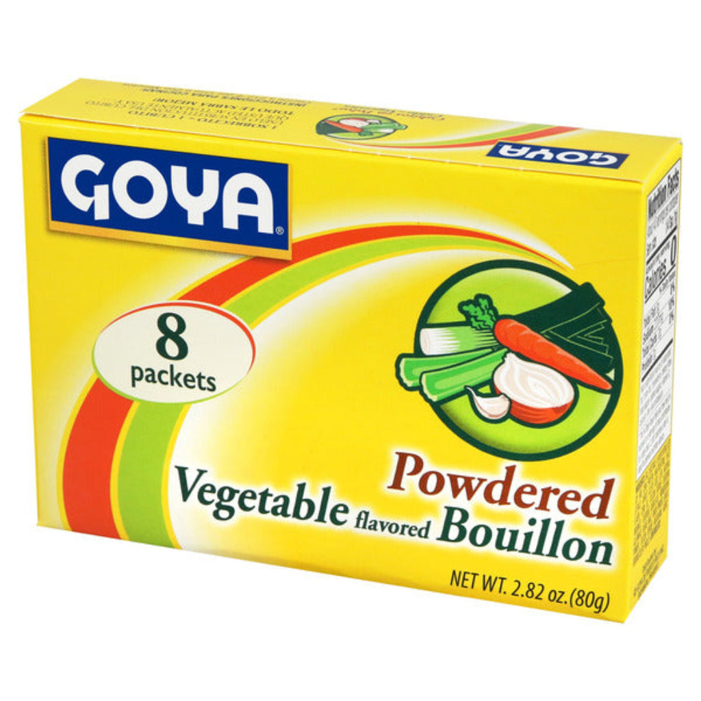 Goya Powdered Vegetable Flavored Bouillon 2.82 OZ – Disfruta1063